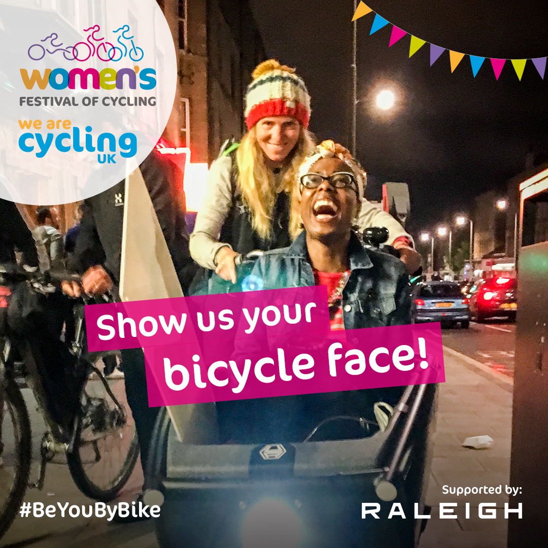 Show us your bicycle face | Cycling UK